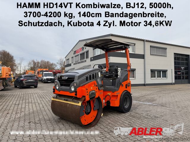 Combi valjak
Hamm HD14 VT Kombiwalze Asphalt