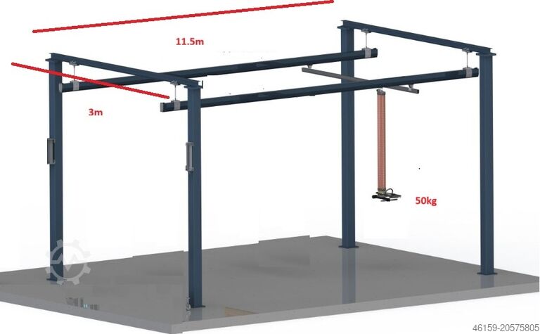 Visokofrekventni vakuumski podizač
TAWI not Schmalz Vaculex VacuEasylift VM50