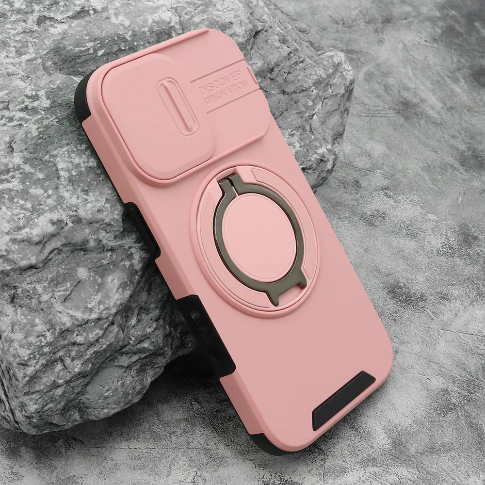 Futrola DEFENDER CAMSHIELD za iPhone 17 (6.3) roze