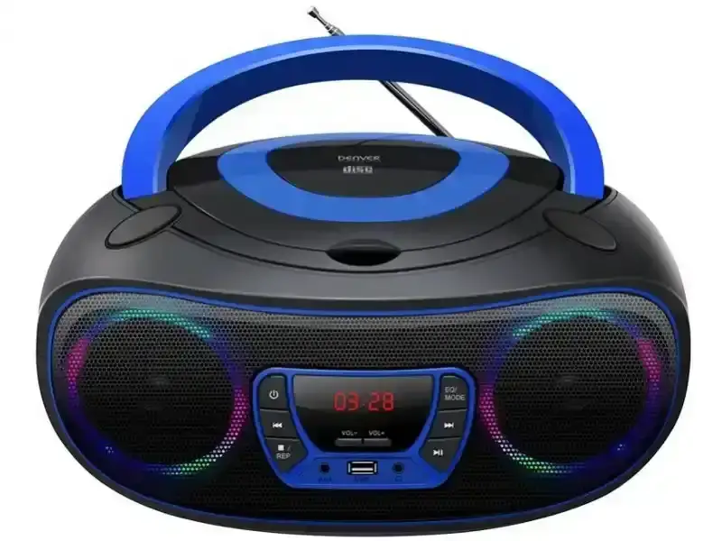 Radio CD Player Denver TCL-212 plavi bluetooth/USB