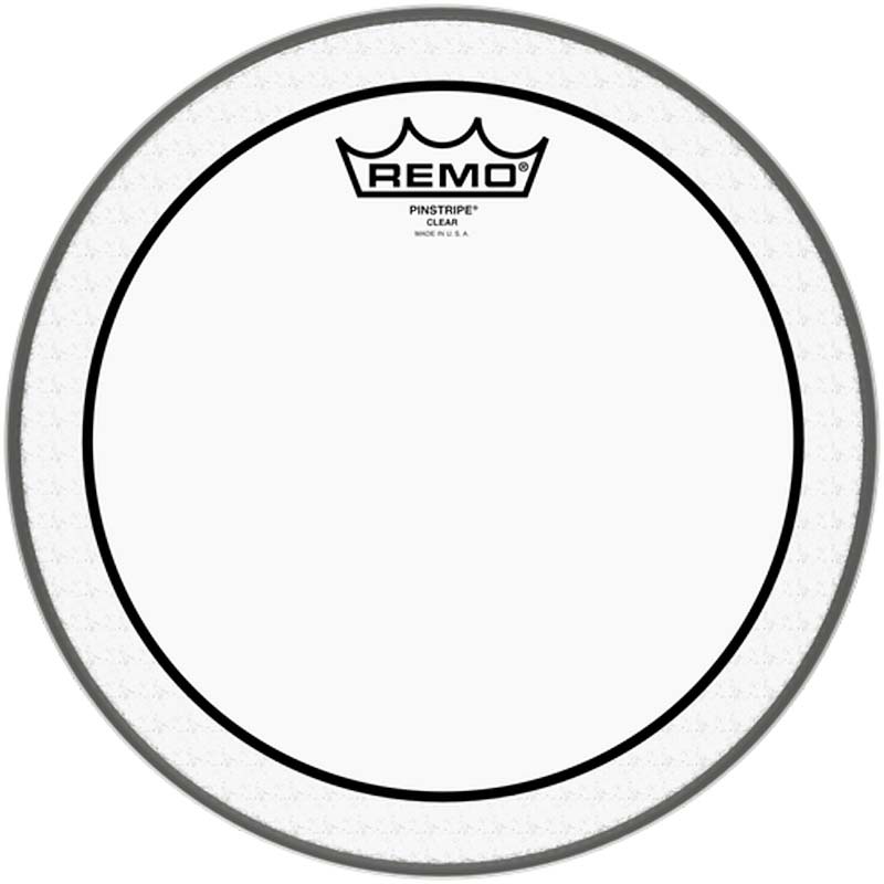 Remo 10″ Pinstripe Clear