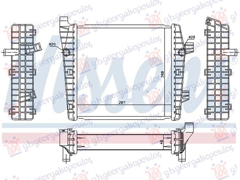 HLADNJAK MOTORA DODATNI 3.0 TSI HIBRID (AUTO) (CENTAR) (268x287)
