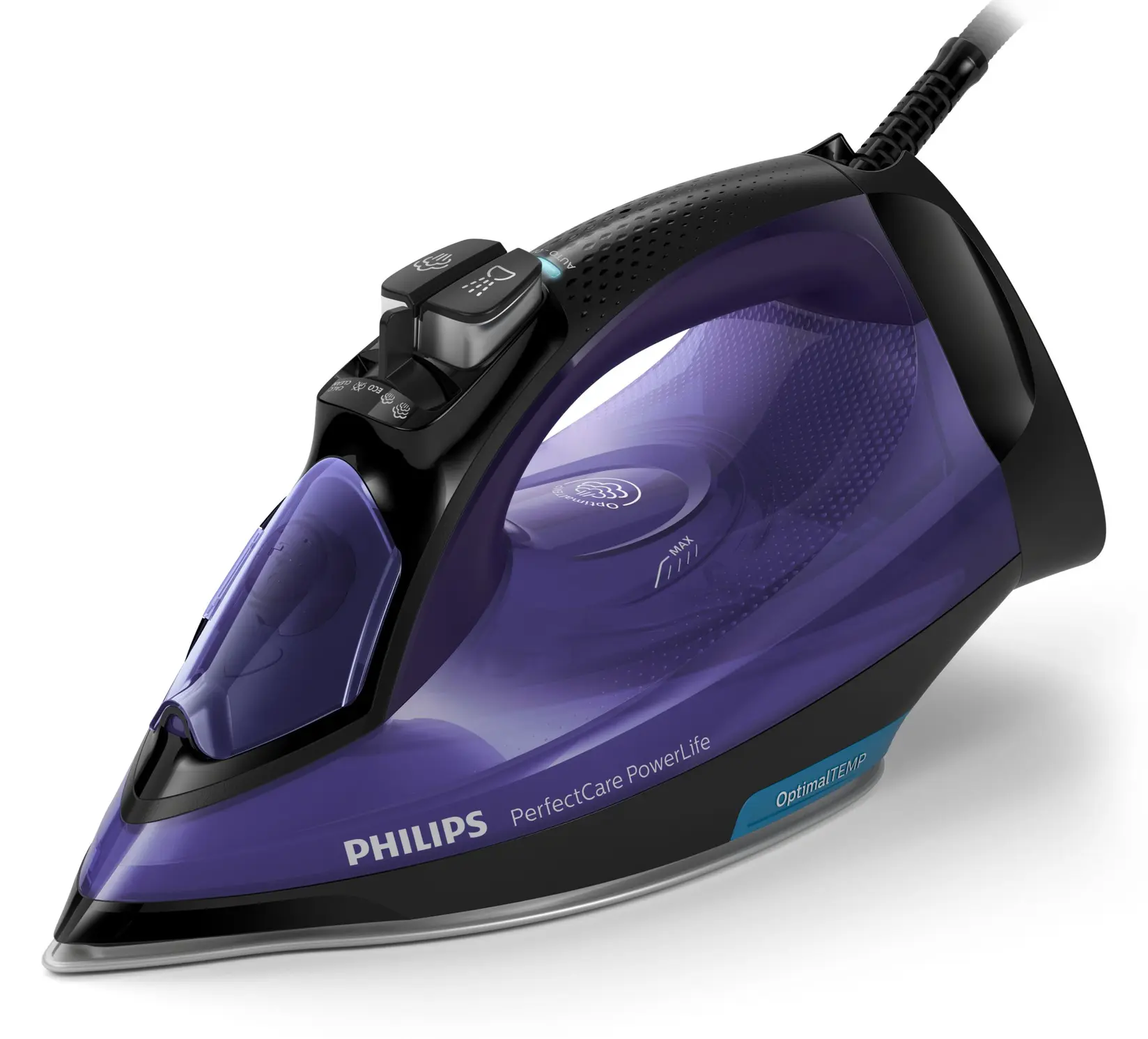 Philips GC3925/30 Pegla na paru, 2500 W, 0,3 l, Crno-ljubičasta