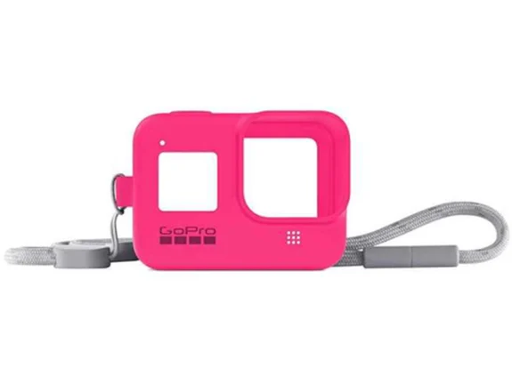 GoPro Sleeve + Lanyard silikonska futrola za kameru Electric Pink