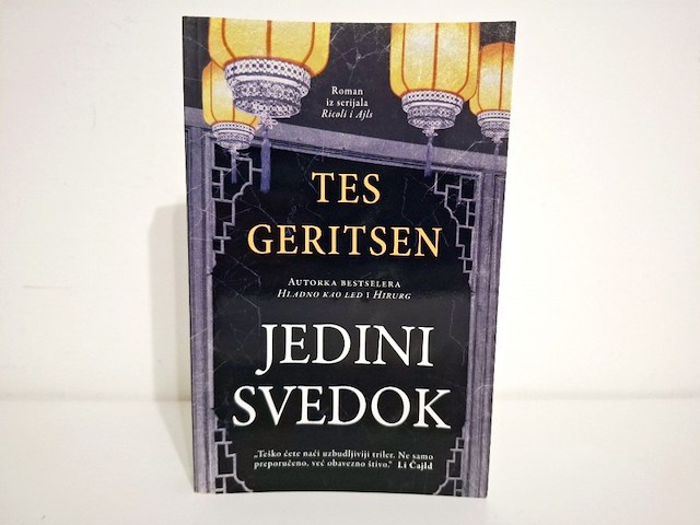 Jedini svedok   - Tes Geritsen NOVO