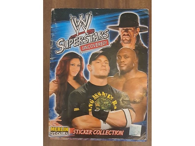WW Superstars Uncovered (Merlin) Odlican+Plakat