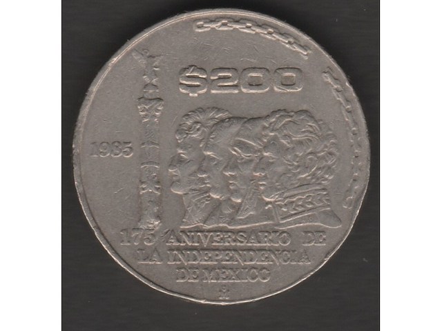 200 Pesos - 1985 - Mexico, Meksiko
