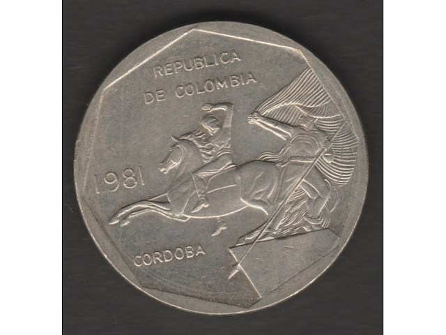 10 Pesos - 1981 - Colombia, Kolumbija