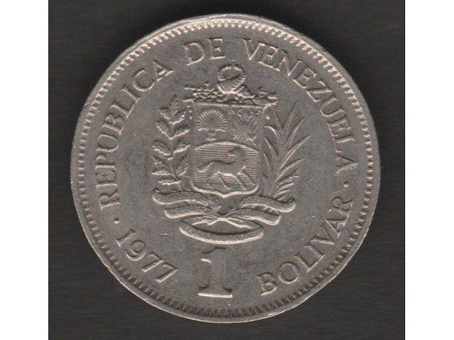 1 Bolivar - 1977 - Venecuela, Venezuela