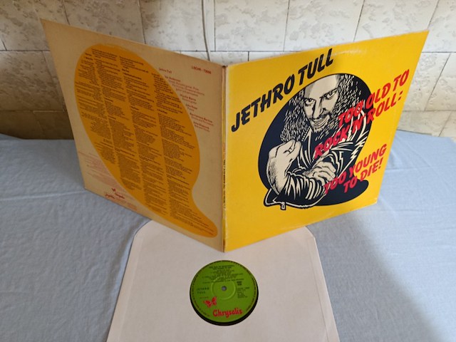JETHRO TULL Too old LP + concert magazin