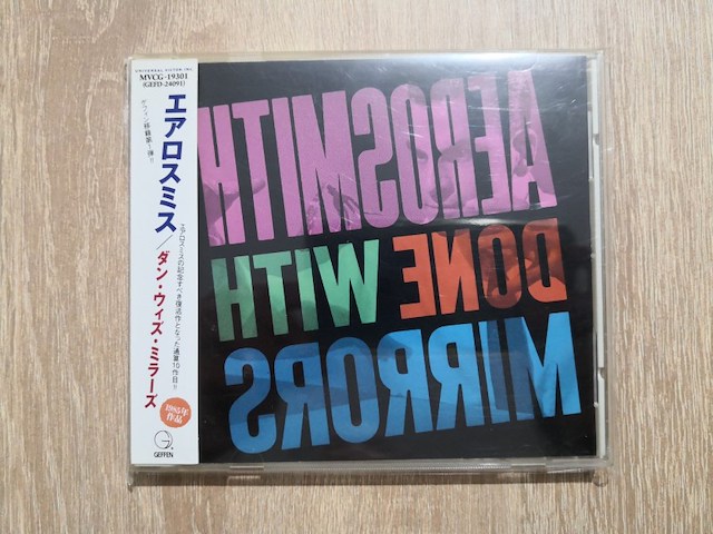 Aerosmith - Done With Mirrors (Japan CD)