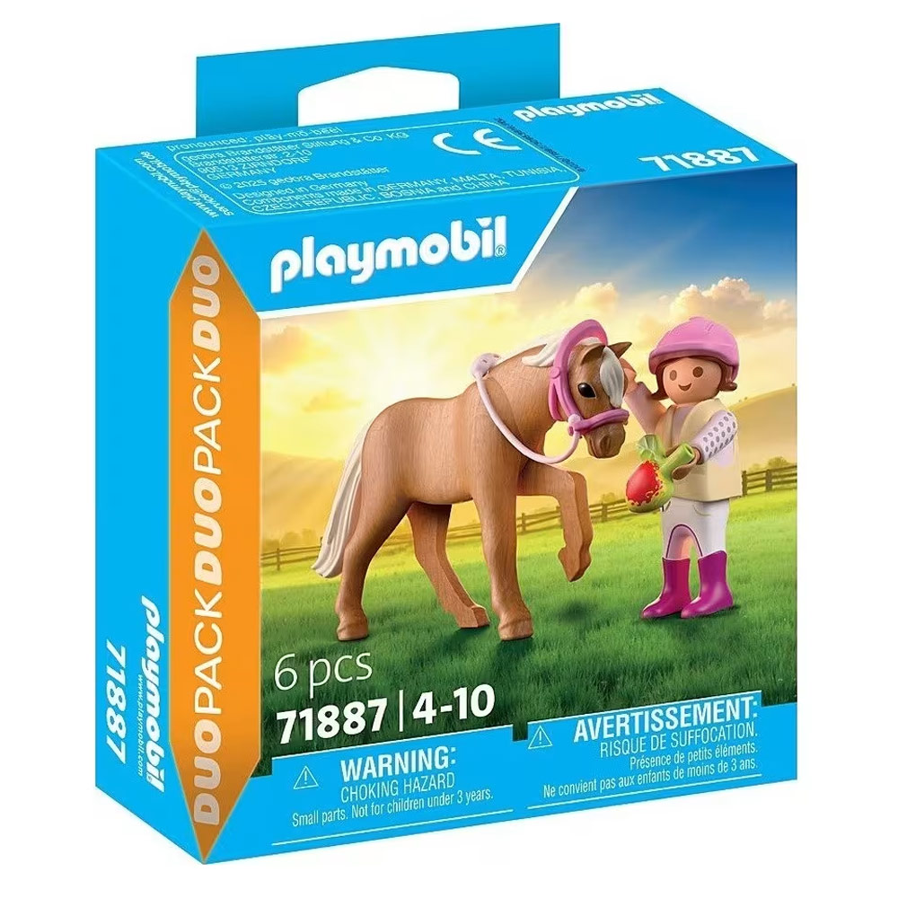 Playmobil Duo pack Devojčica sa ponijem