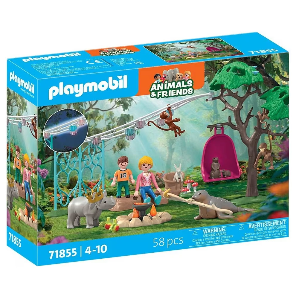 Playmobil Animals&Friends Rodjendanska žurka malog nosoroga