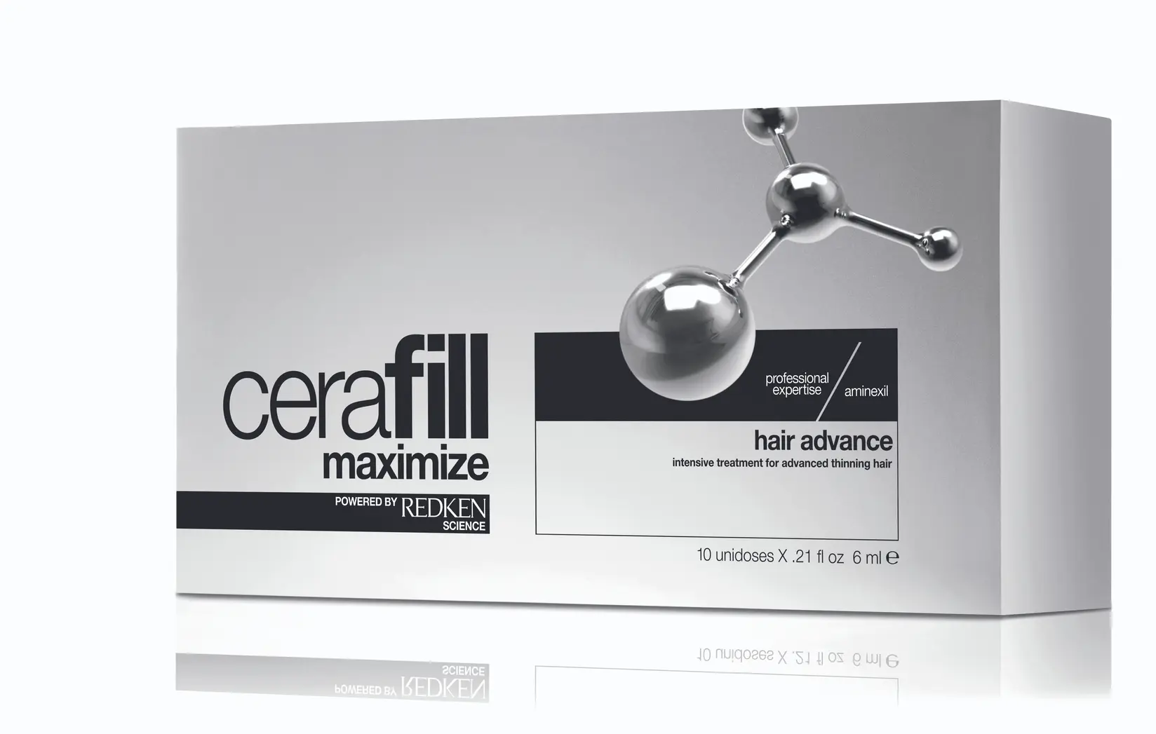 Redken Cerafill Aminexil Ampule za kosu, 10 x 6 ml
