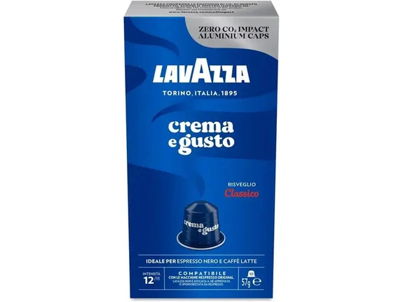 Lavazza Crema e Gusto Classico Nespresso Kompatibilne 10 kapsula