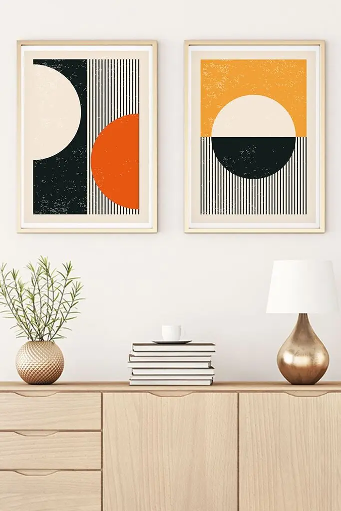 Wallity Uramljena slika Huhu18, 20x30 cm , 2 dela