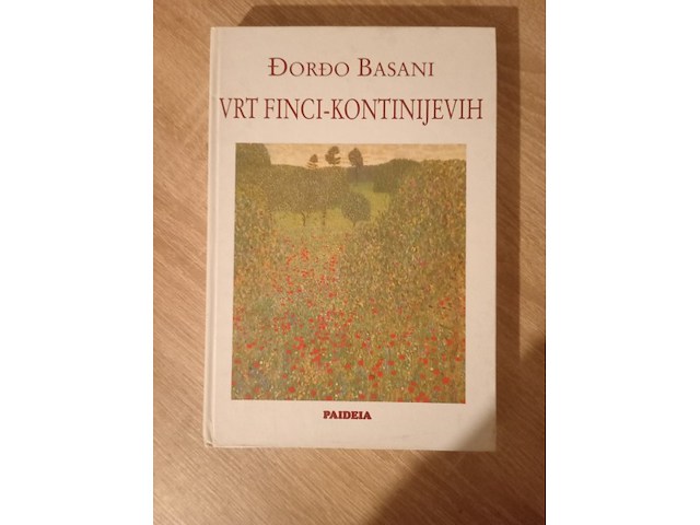 Vrt Finci - Kontinijevih. Djordjo Basani