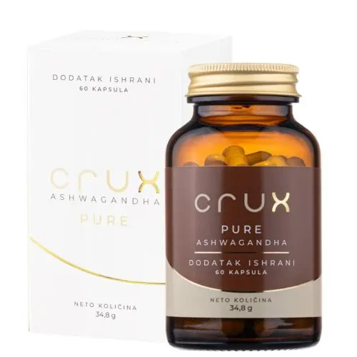 Crux Pure Ashwagandha 600mg 60 kapsula