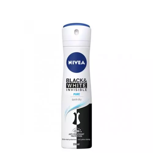 Nivea Dezodorans u spreju za žene Invisible Pure Black&White 150ml