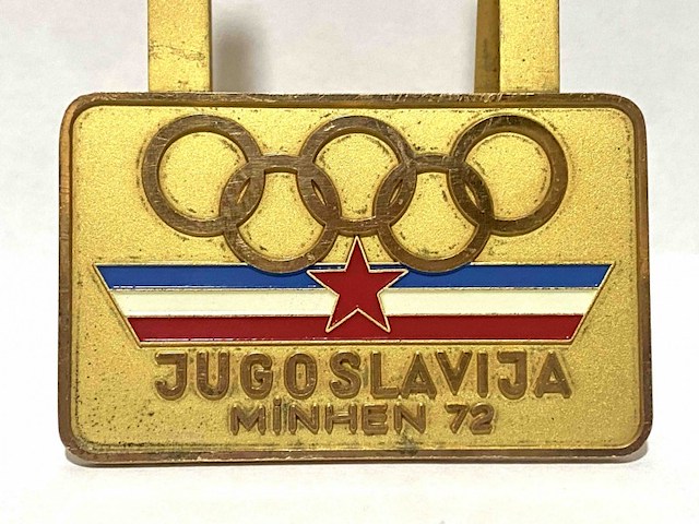 Olimpijska plaketa Minhen 1972 Jugoslavija