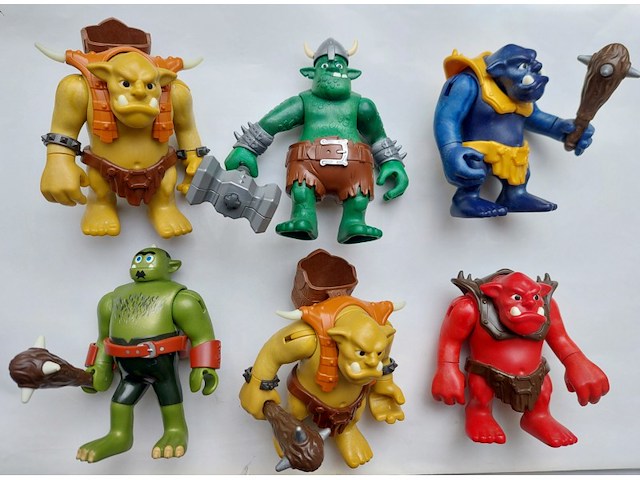 GEOBRA PLAYMOBILE TROLL PREDIVAN LOT