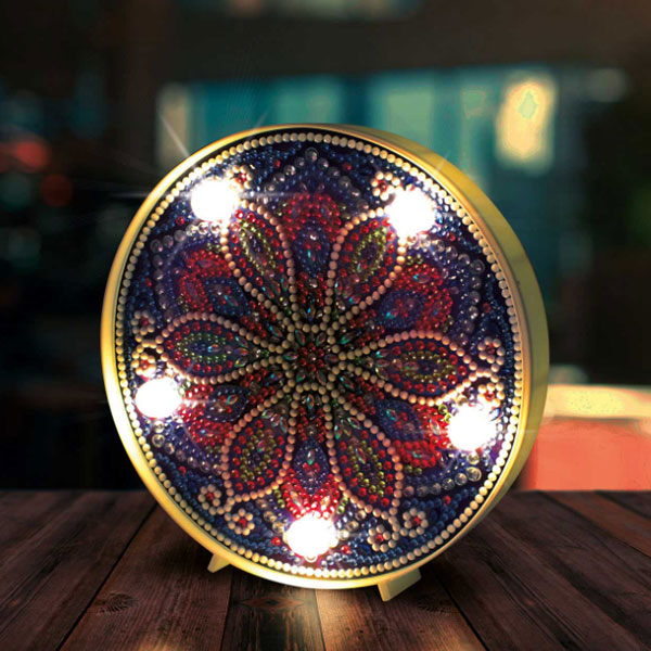 Diamond Painting Lamp Mandala 46656A