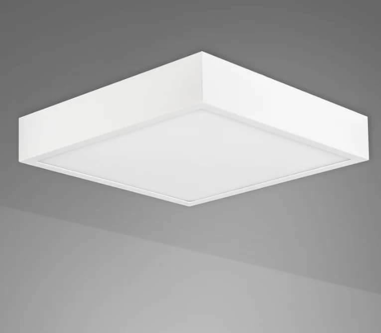 Mantra Saona Superficie plafonska lampa bela led 24W 3000K kvadratna 22.5cm