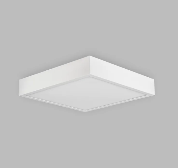 Mantra Saona Superficie Plafonska lampa bela led 14W 3000K kvadratna 17cm