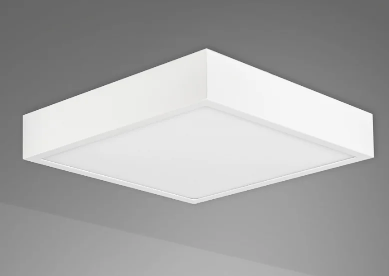 Mantra Saona Superficie plafonska lampa bela led 8W 4000K kvadratna 12cm