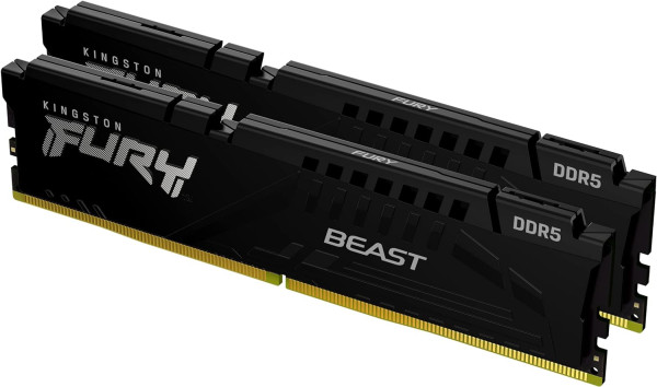 RAM DDR5 16GB (2x8GB) 5600MHz Kingston Fury Beast KF556C40BBK2-16