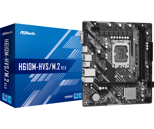 s1700 ASRock H610M-HVS/M.2 R2.0 90-MXBJJ0-A0UAYZ