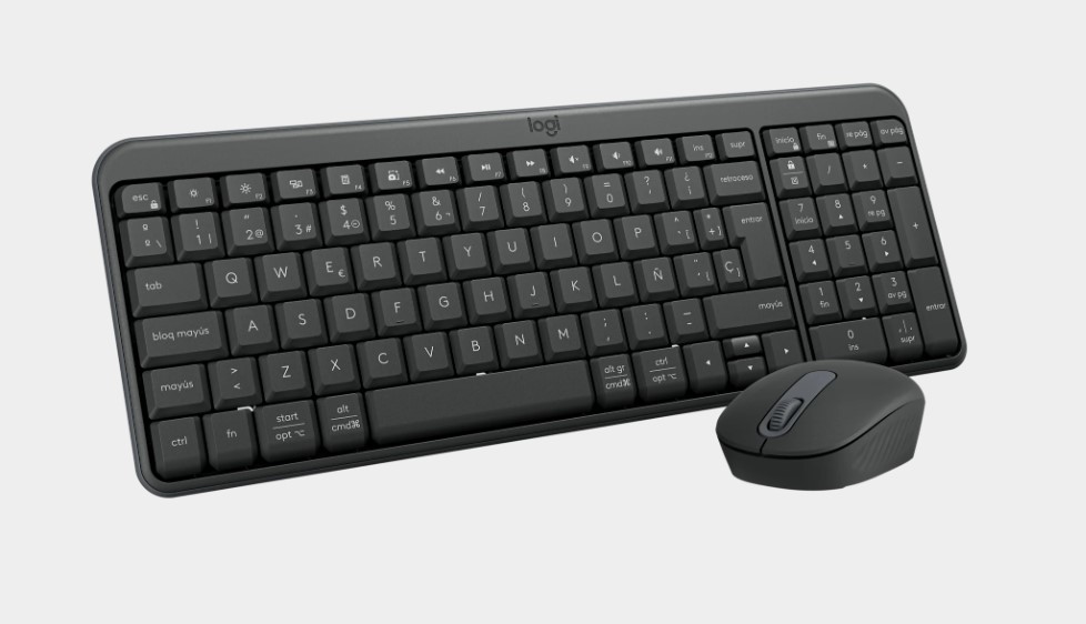 Logitech Wireless Keyboard & Mouse Desktop Set – MK250 (US)