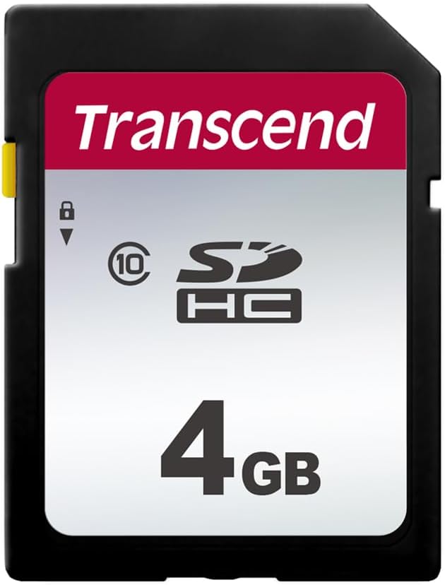 TRANSCEND 4GB SD Card Class10 TS4GSDC300S