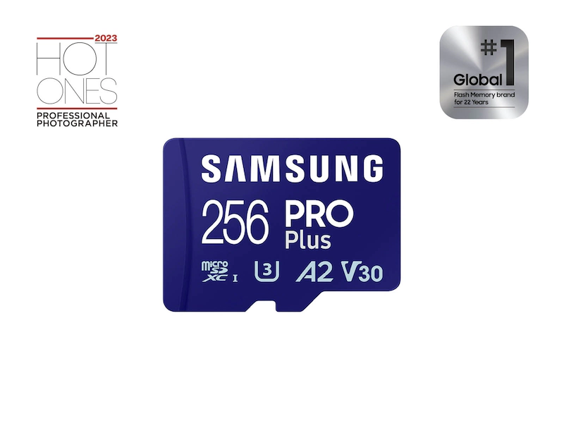 SAMSUNG Memory Card 256 GB PRO Ultimate SDXC UHS I U3 V30 200MBs 130 MBs MB SY256S WW