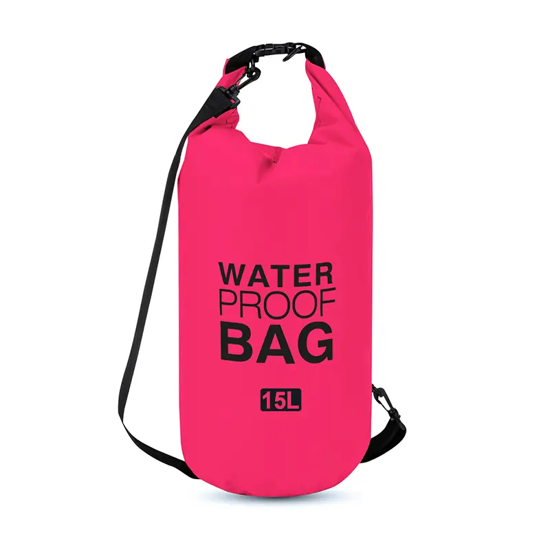 Vodootporna torba Dry Bag, 15L, Roze