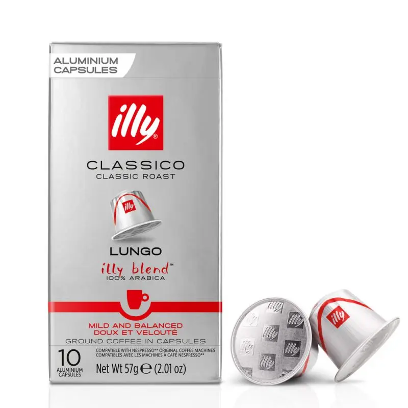 Illy CLASSICO LUNGO Nespresso sistem 10/1