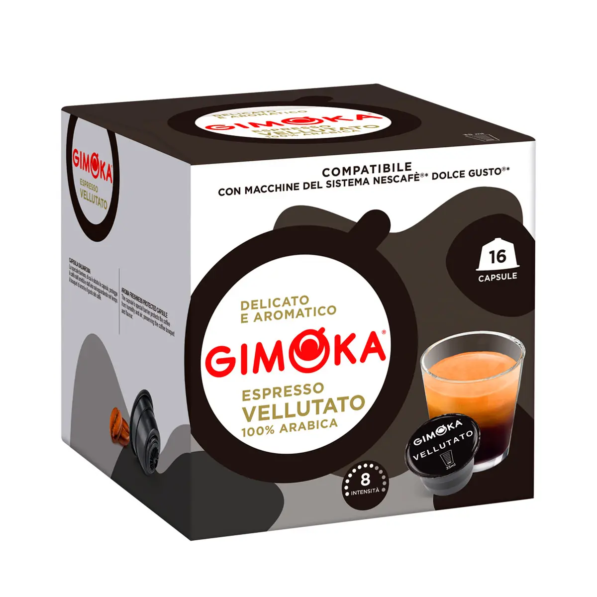 GIMOKA Kapsule za Dolce Gusto Vellutato 16/1
