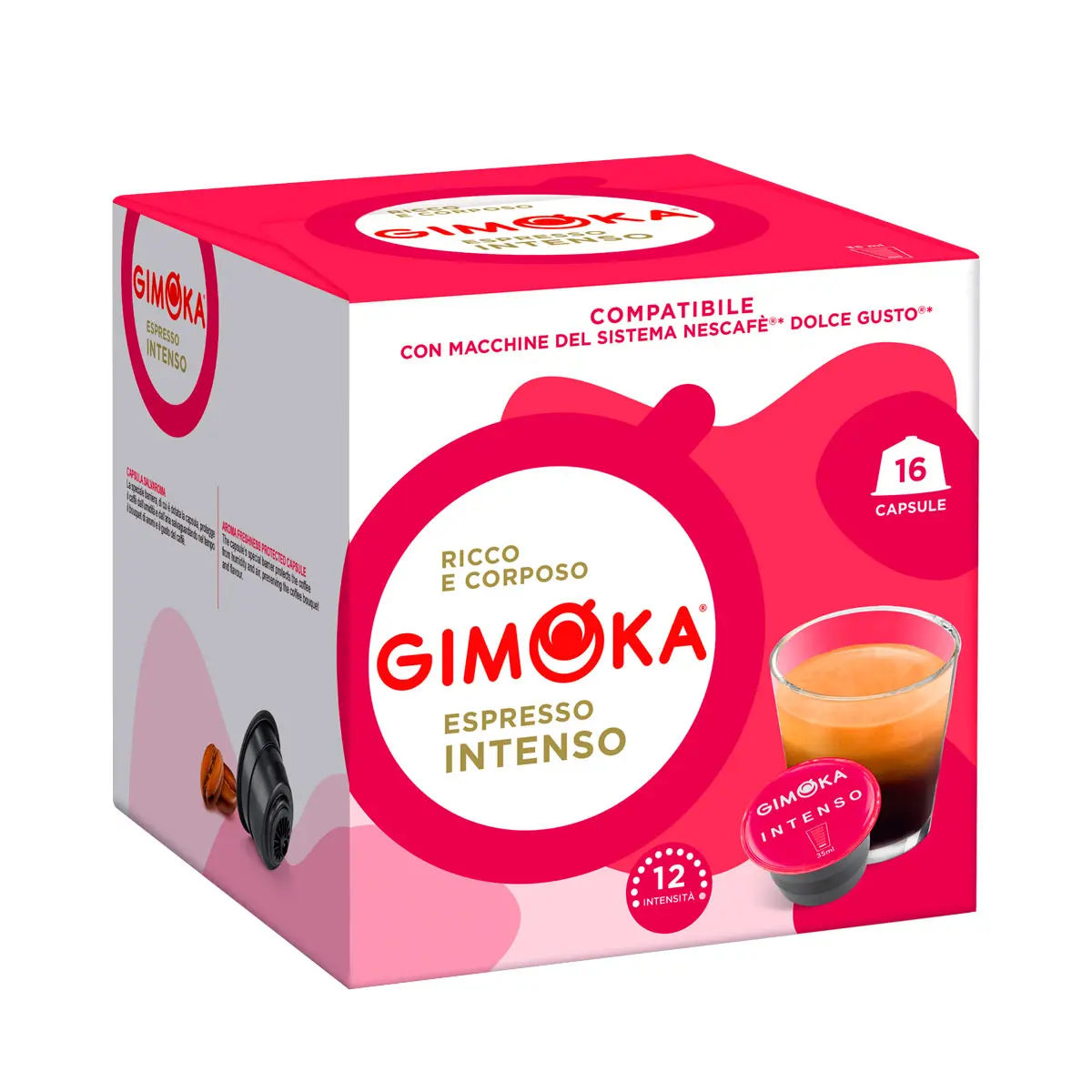 GIMOKA Kapsule Dolce Gusto Intenso 16/1