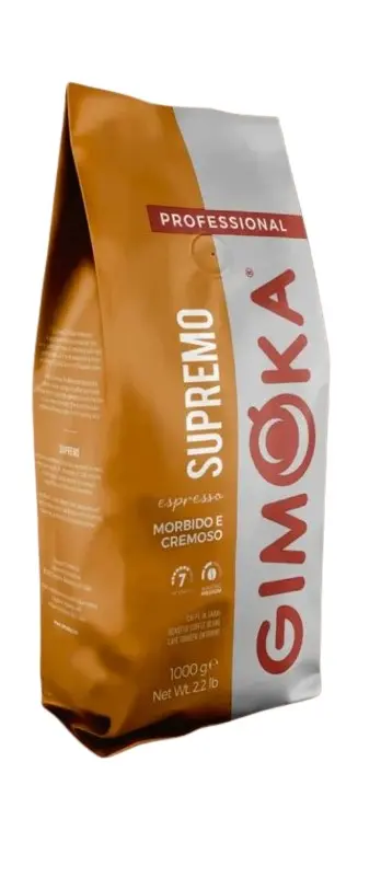 Gimoka Pržena kafa u zrnu Professional Supremo, 1kg