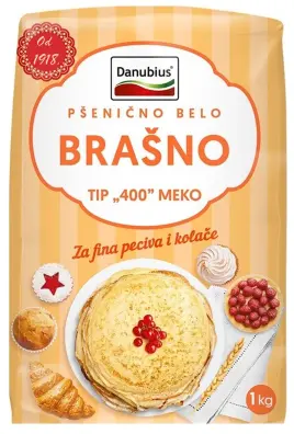 Danubius Brašno T400 meko, 1kg
