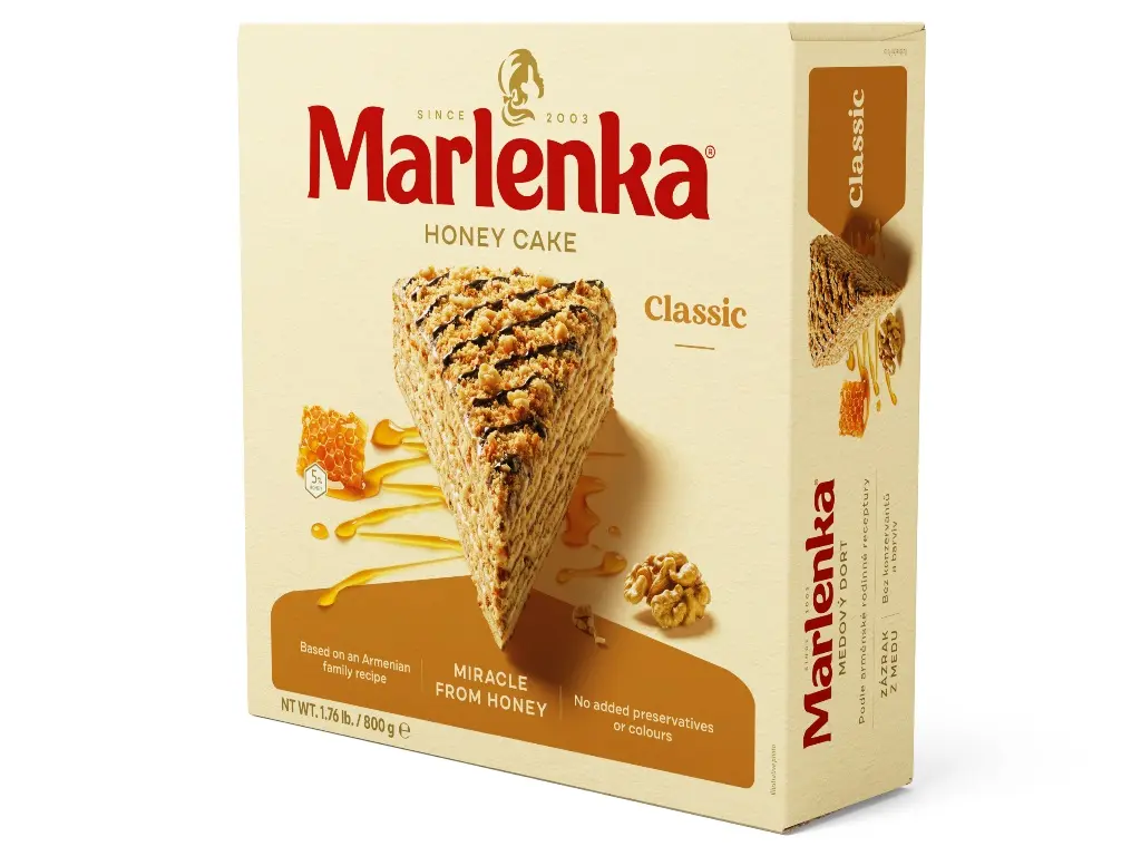 MARLENKA Klasična medena torta sa orasima 800 g