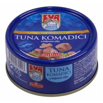 EVA Fino iseckana tunjevina u biljnom ulju 160g