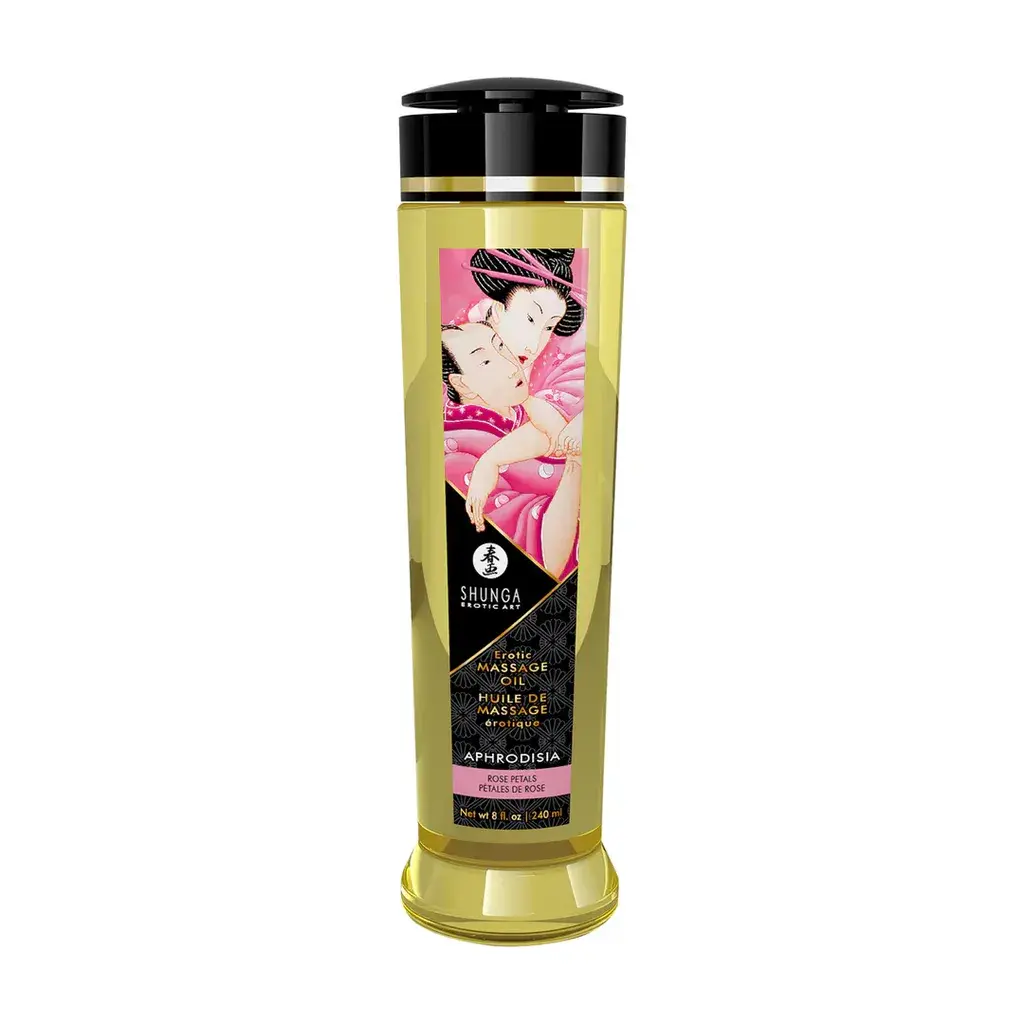 Shunga Erotsko ulje za masažu Rose, 240ml