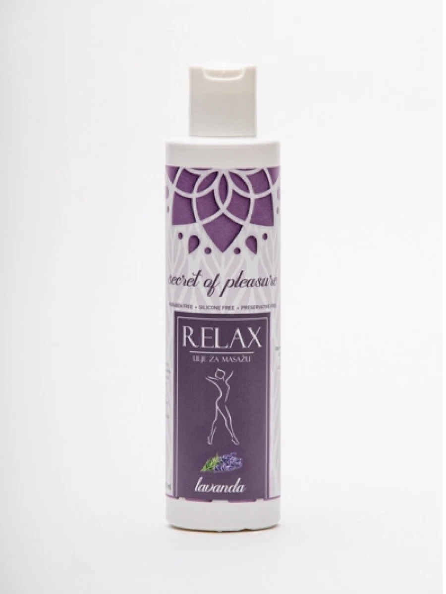RELAX Ulje za masažu Lavanda, 200ml