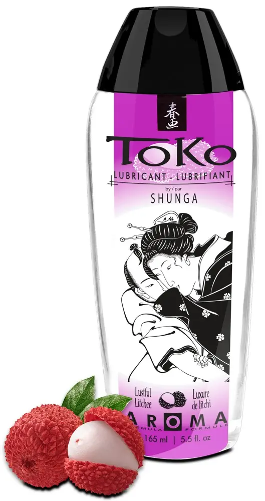 Shunga Toko Lubrikant, Aroma Liči, 165ml