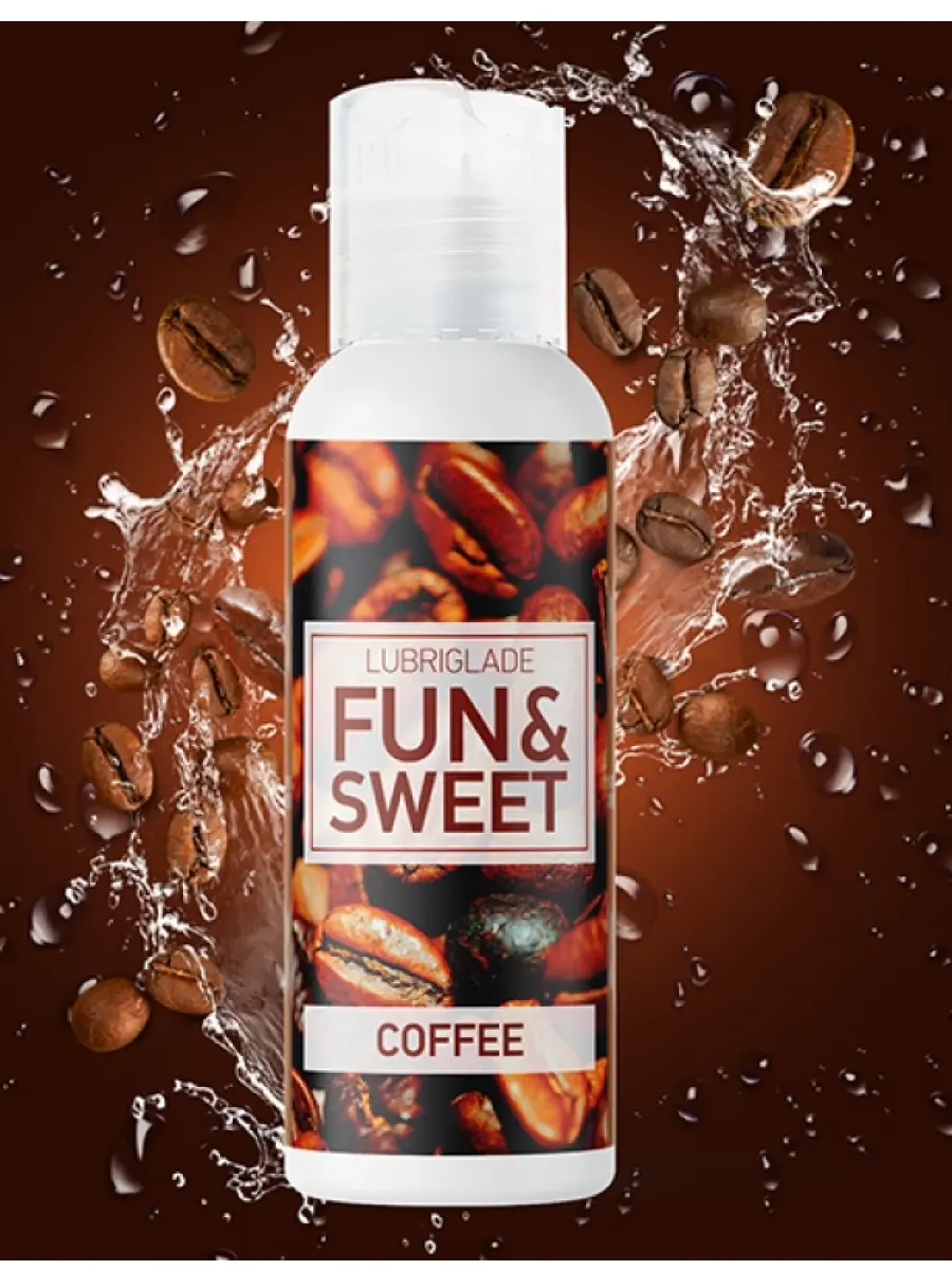 LUBRIGLADE Lubrikant na bazi vode Fun&Sweet, Aroma kafe, 30ml