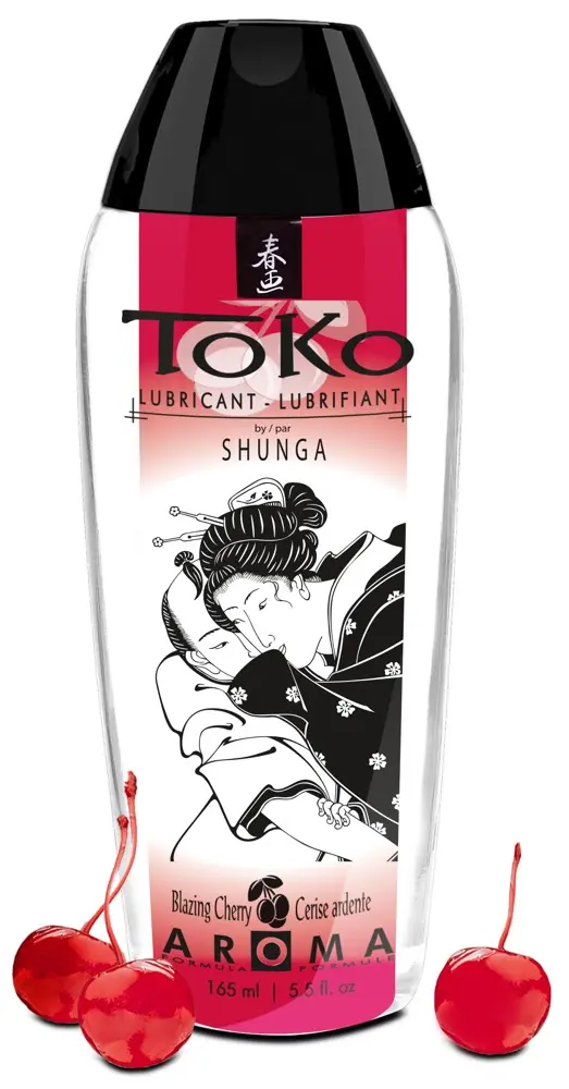 Shunga Toko Lubrikant, Aroma Višnja, 165ml