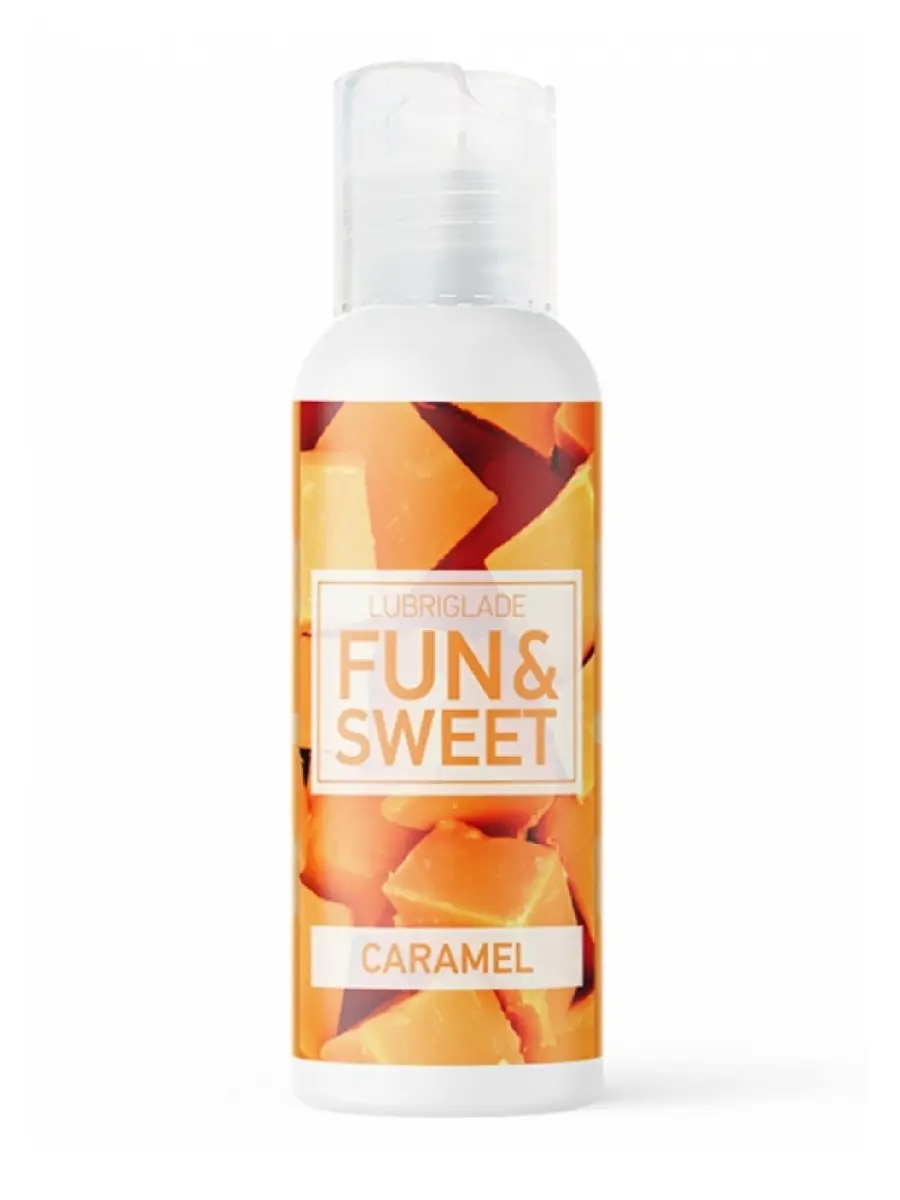 LUBRIGLADE Fun&Sweet Lubrikant na bazi vode, Aroma karamele, 30ml