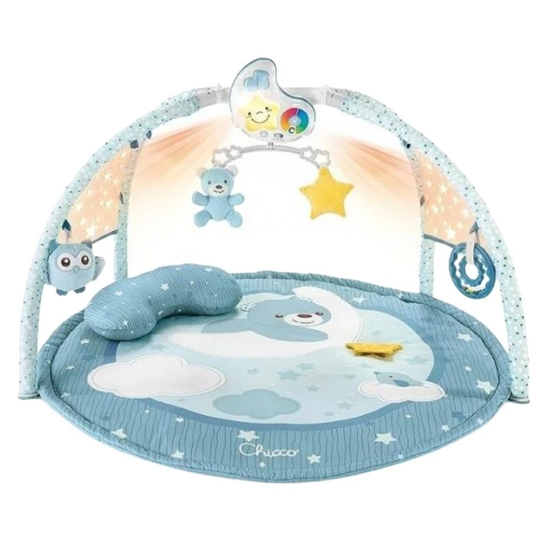 Chicco Toys podloga za bebe Uživaj u bojama Plava, 0m+
