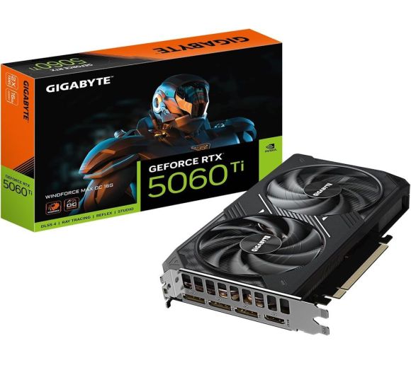 Gigabyte - Graficka karta GIGABYTE GV-N506TWF2MAXOC-16GD NVD/16GB/GDDR7/128 bit/crna